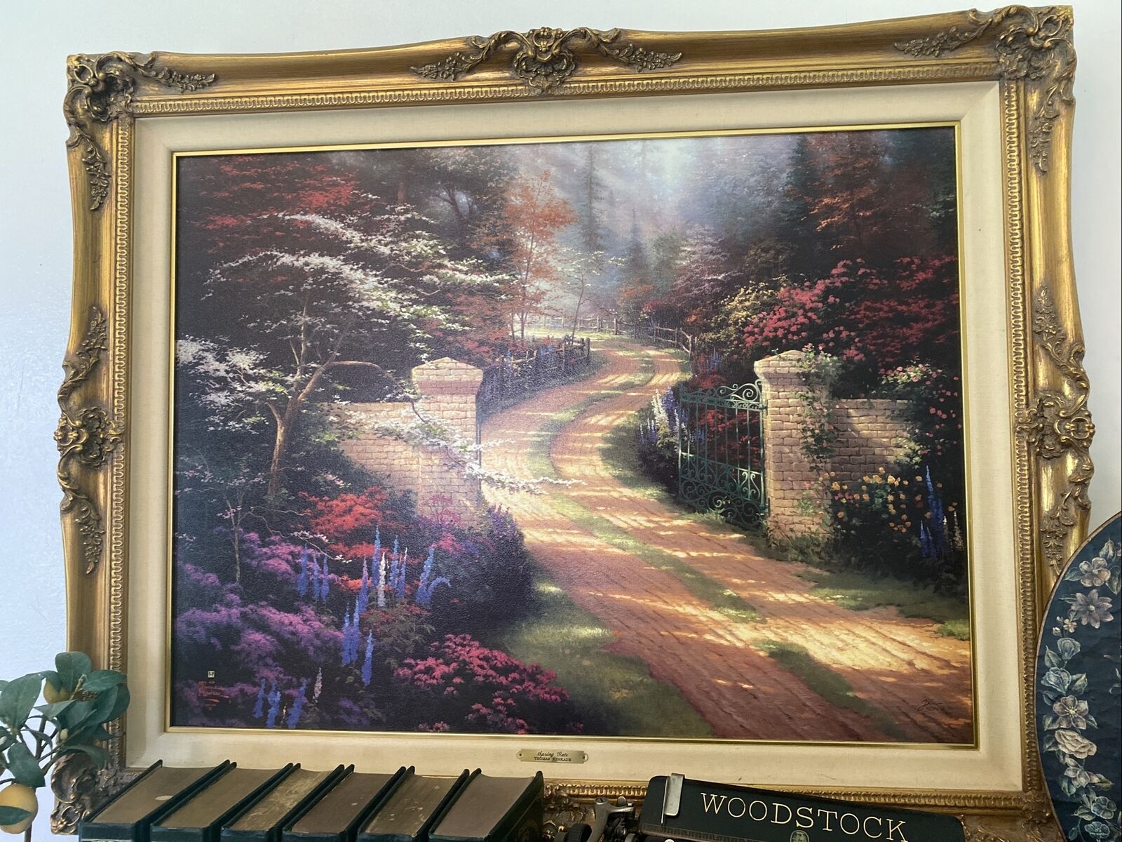 Thomas Kinkade | Spring Gate Gallery Proof (1996) | MutualArt