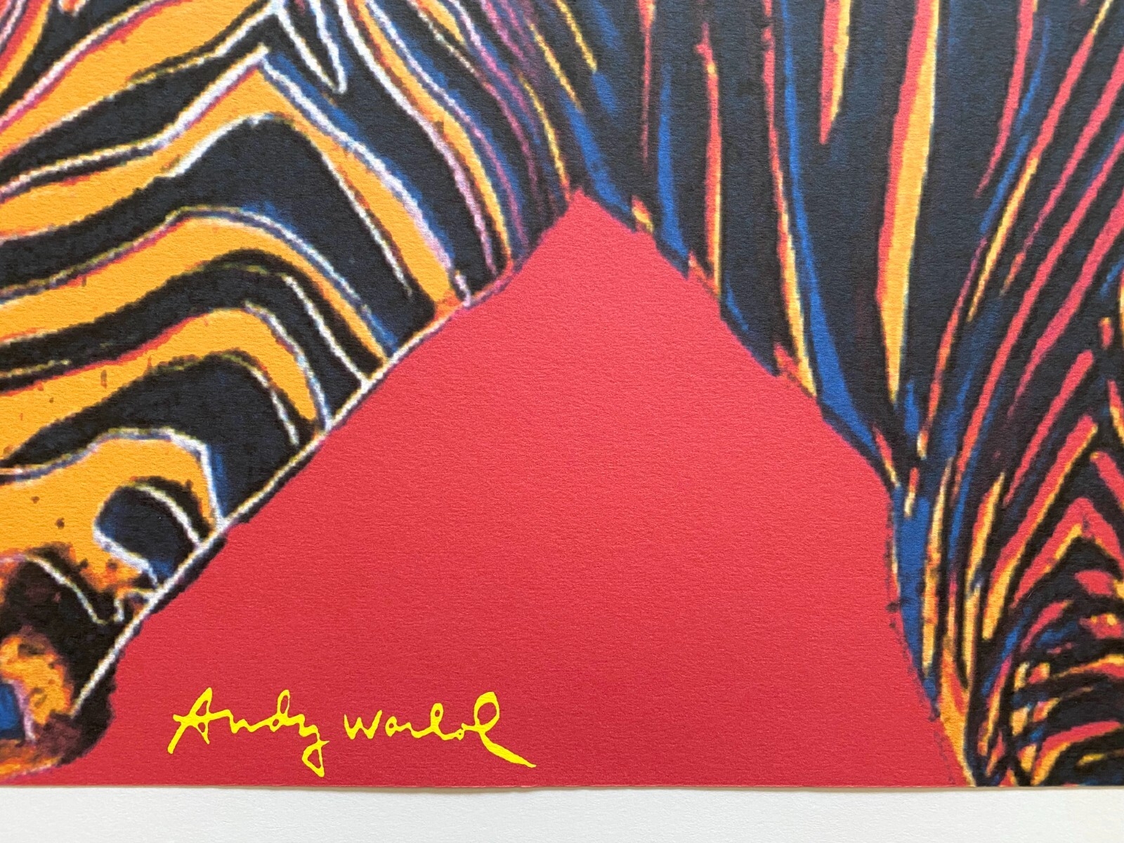 Andy Warhol | GREY'S ZEBRA (1986) | MutualArt