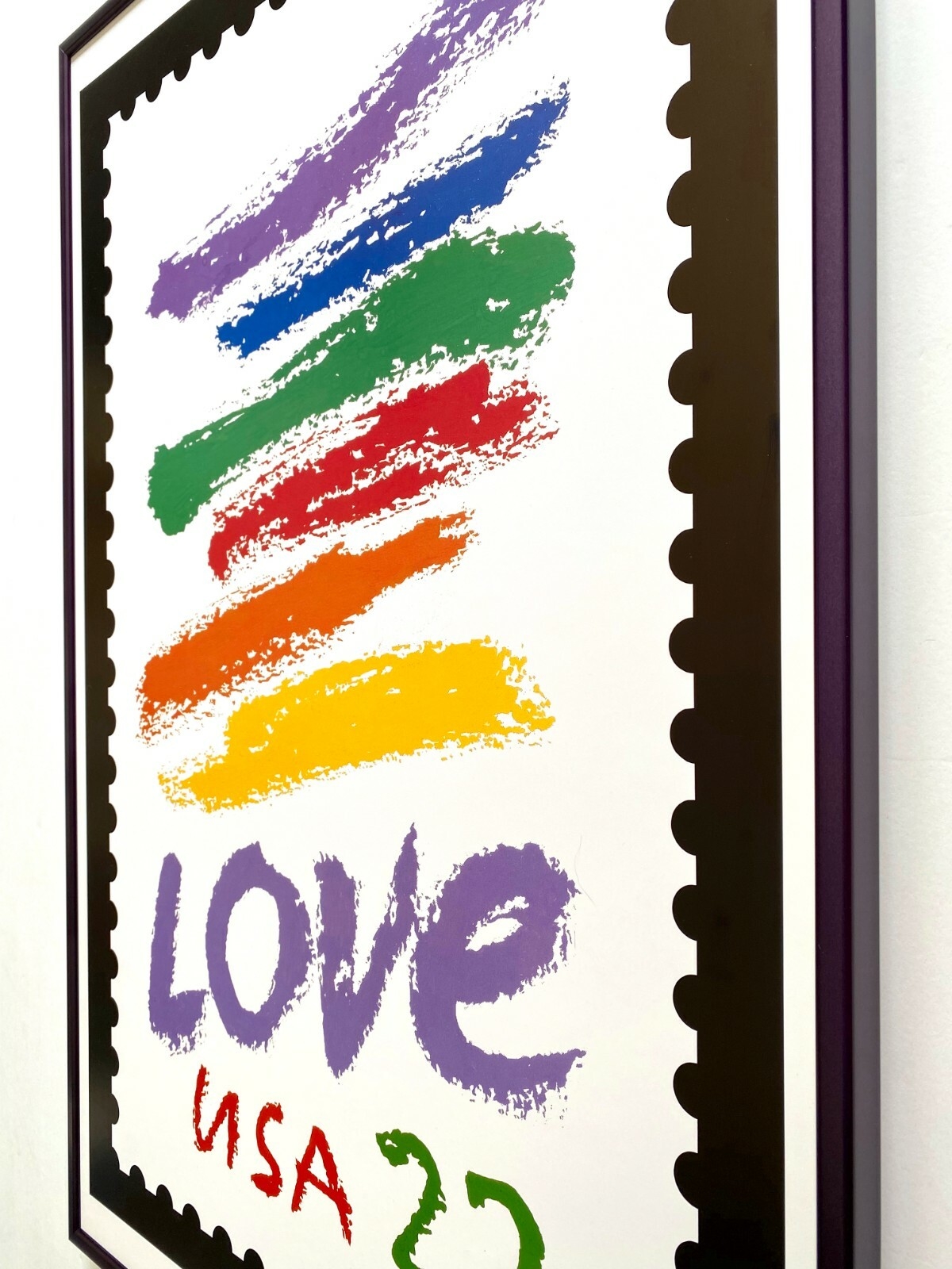 Corita Kent | LOVE STAMP (1987) | MutualArt