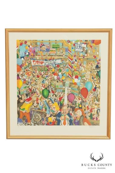 Robert Cenedella | 2001-A Stock Odyssey (1986) | MutualArt