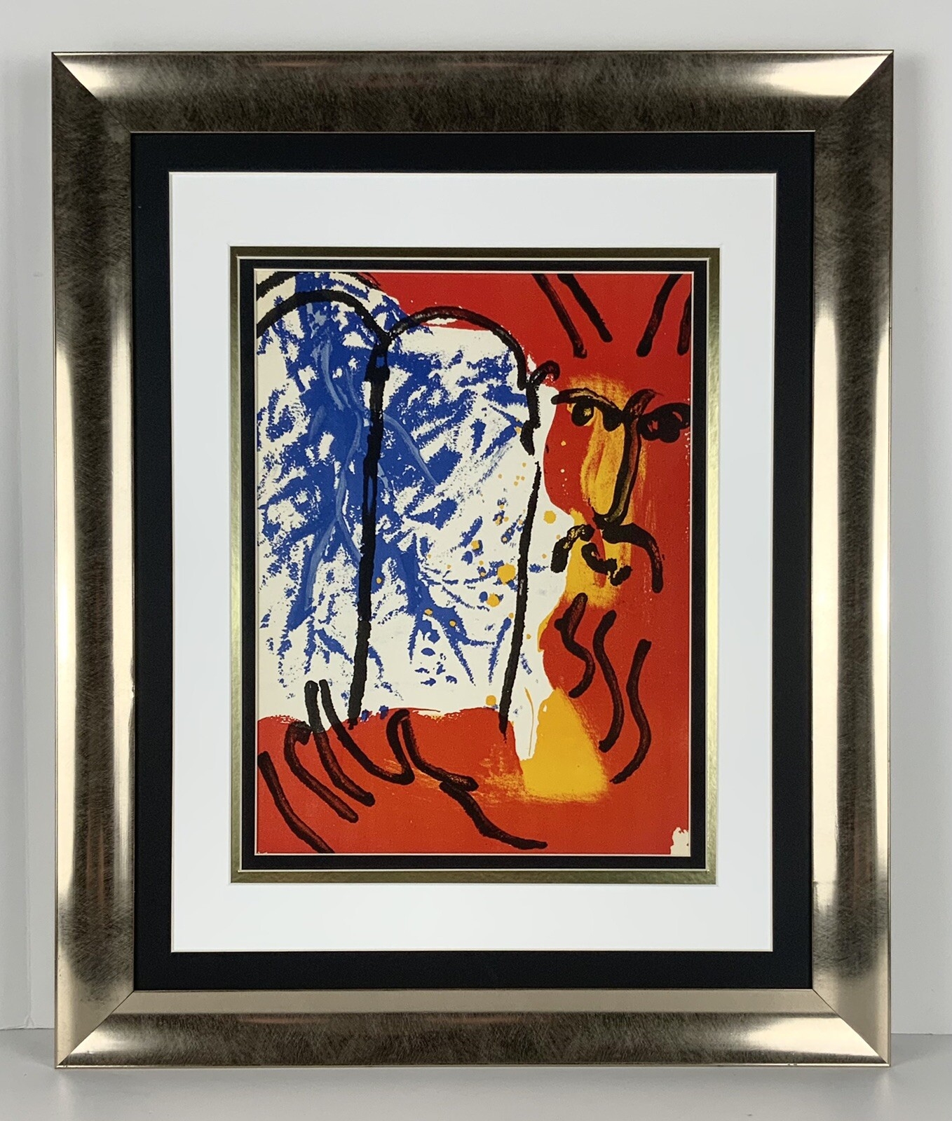 Marc Chagall | Moses II & Isaiah (1956) | MutualArt
