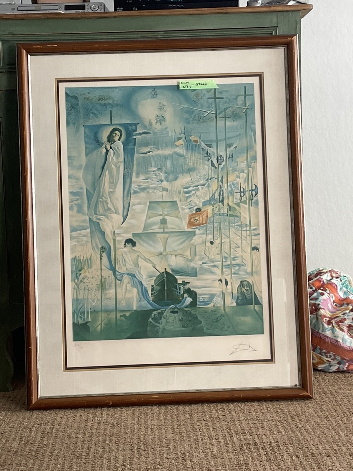 Salvador Dalí | THE DREAM OF COLUMBUS (1959) | MutualArt
