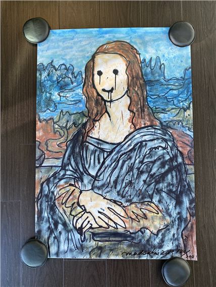 MADSAKI | Mona lisa AUTHENTIC COMPLEXCON Kaikaikiki Rarest Print Artist ...