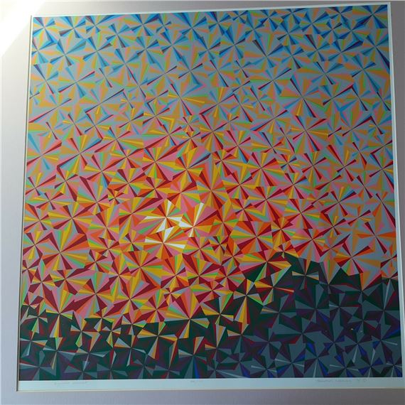 Edward Hansen | Crystal Sunset (1974) | MutualArt