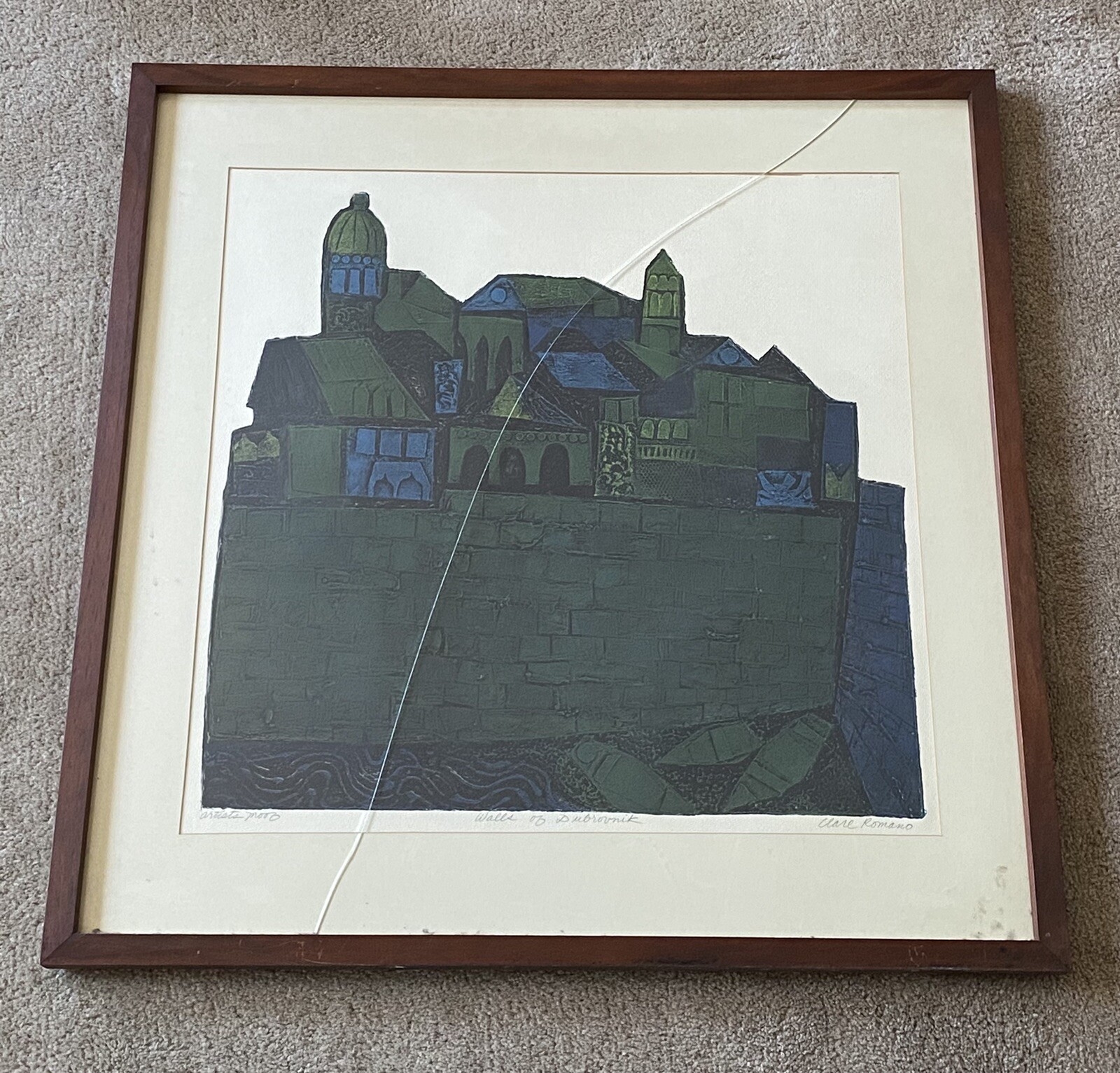 Clare Romano | Walls of Dubrovnik (1966 - 1967) | MutualArt