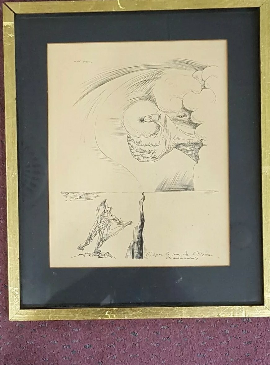 André Masson | Palper le sein de l'Espace (Les Chants de Maldoror) (1937) | MutualArt