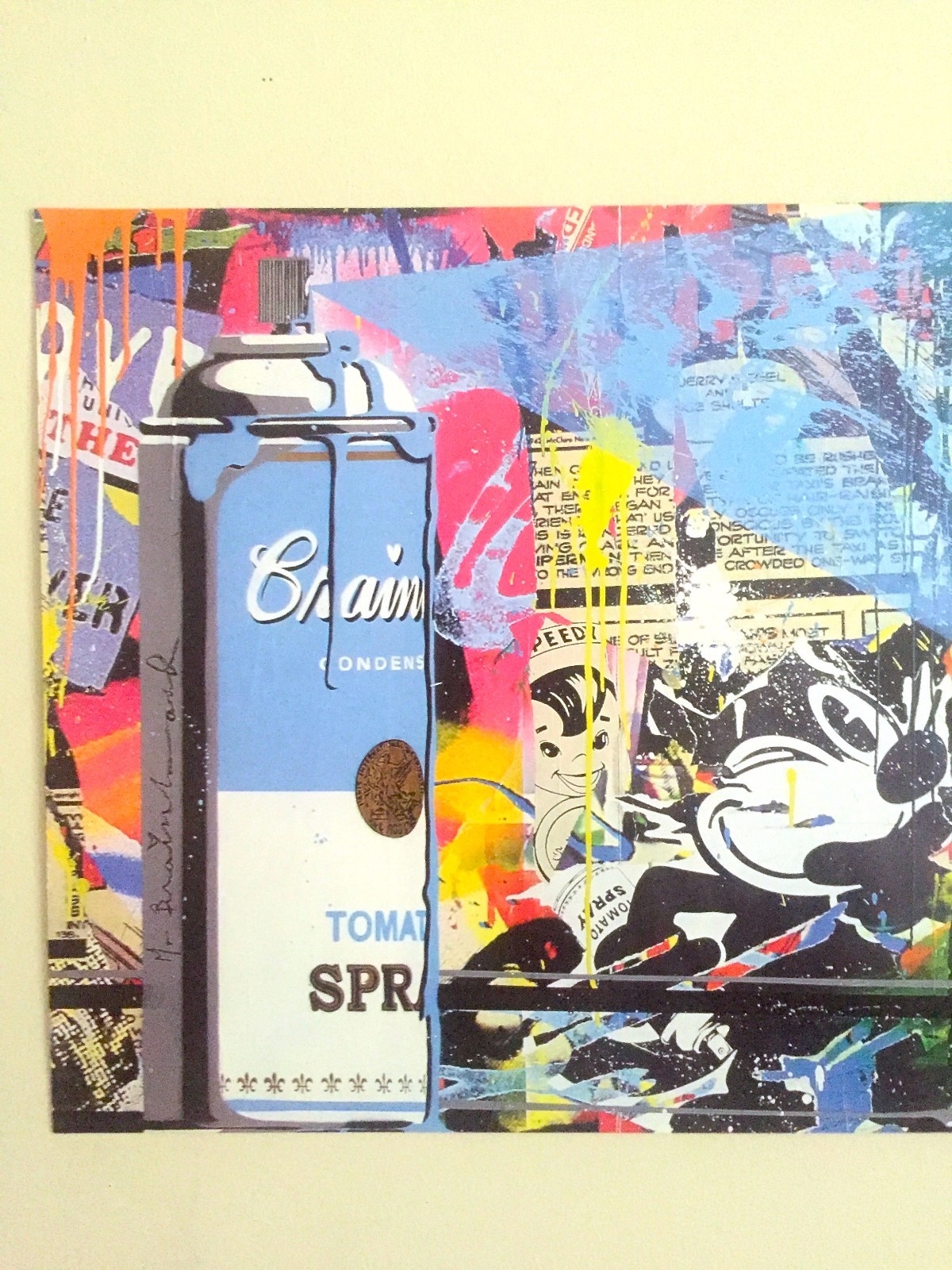 Mr. Brainwash | SPRAY LIMITED RELEASE AUTHENTIC LITHOGRAPH PRINT POP ...