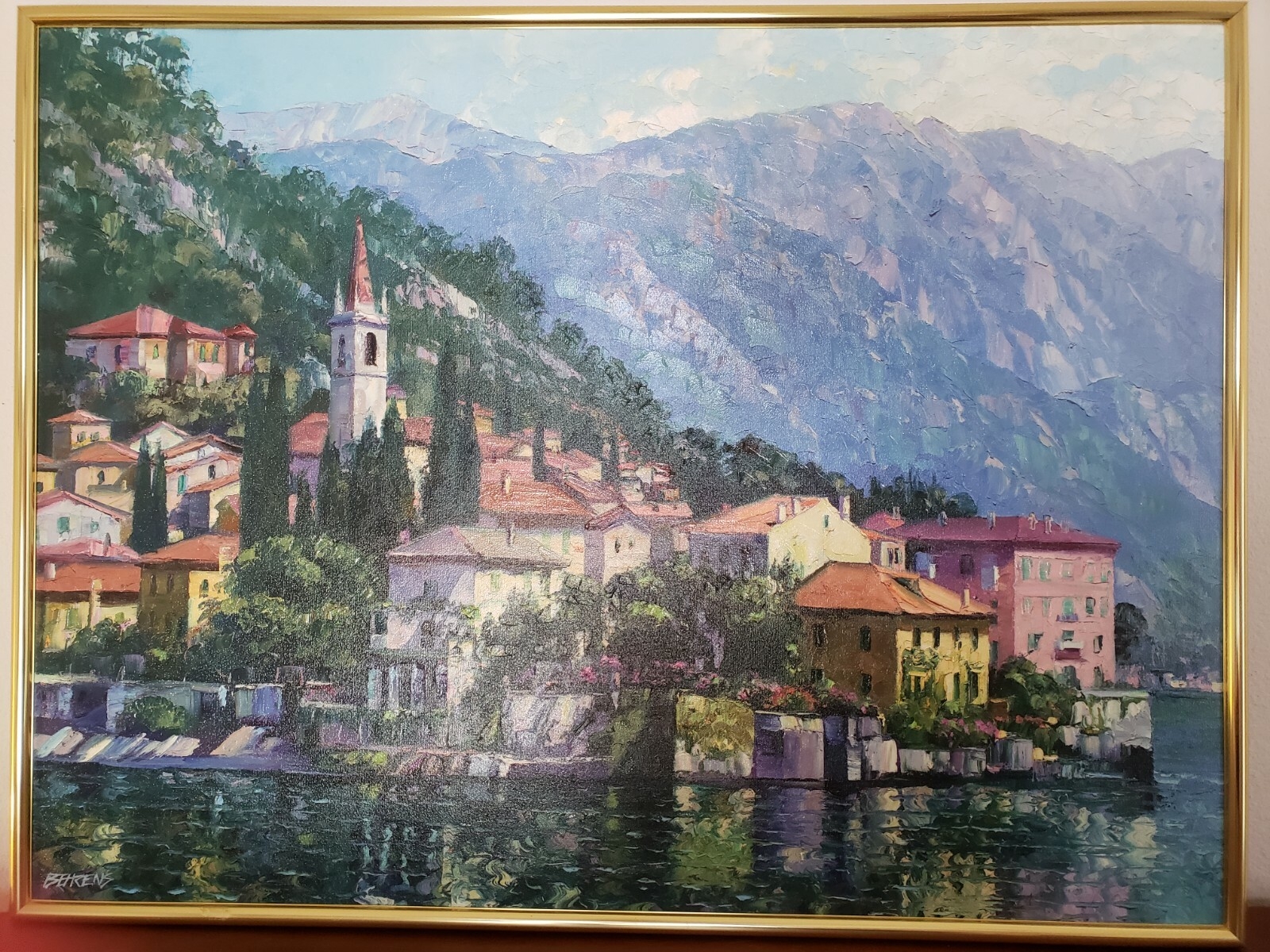 Howard Behrens | REFLECTIONS OF LAGO COMO (1991) | MutualArt