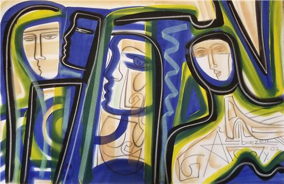 Abiezer Agudelo | Figuras en Velos (2003) | MutualArt