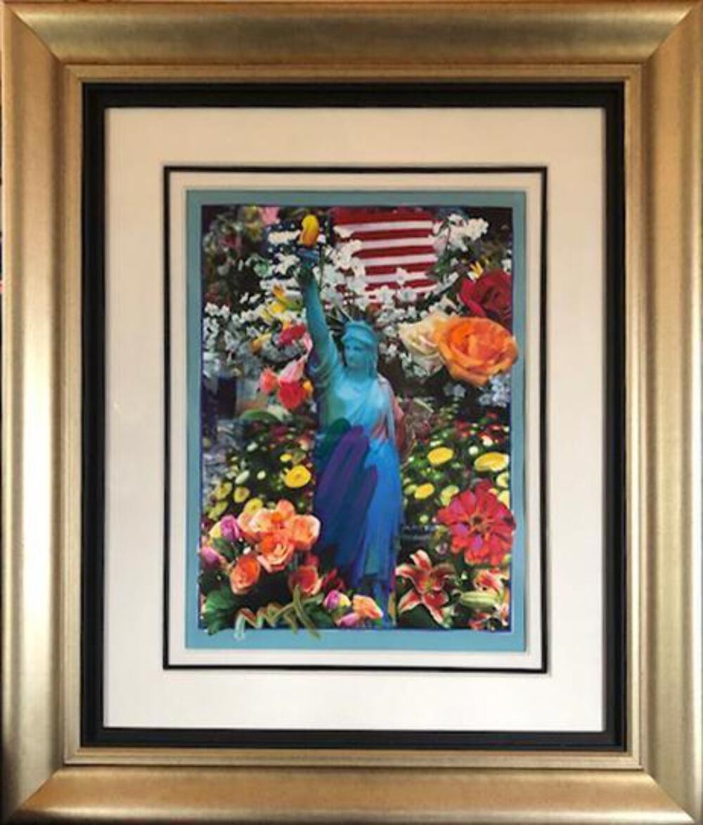 Peter Max | God Bless America III (2005) | MutualArt