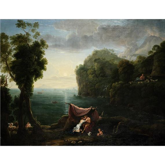 Hendrik Frans van Lint | Paysage avec Acis et Galatée | MutualArt