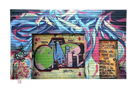 Jonathan Singer | 5 Pointz Garage Door, Queens from the Graffiti Series ...