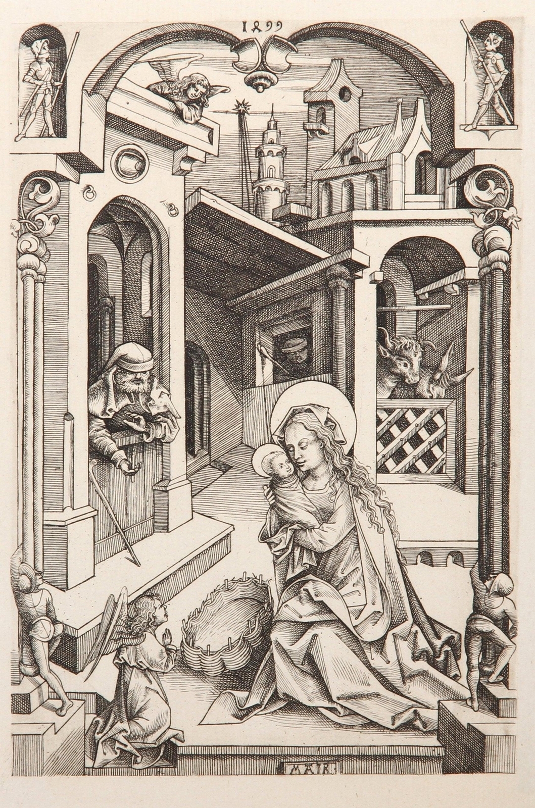 Mair von Landshut | La Nativite, Heliogravure | MutualArt