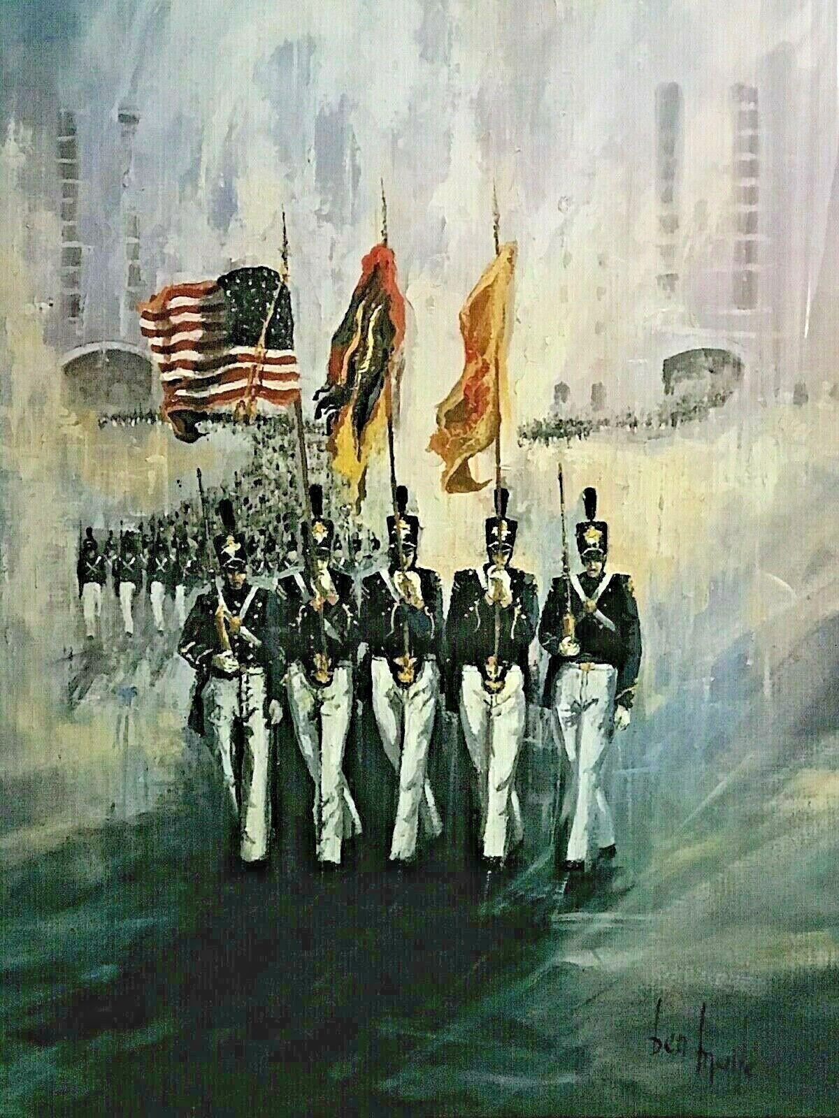 Ben Maile | Color Guard By Ben Maile Limited Edition w/ West Point Seal ...