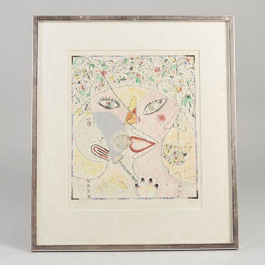 Jorgo Krallis | Litograph in colors | MutualArt