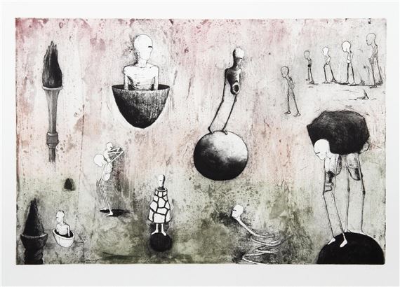 Jonathan Ellis | Untitled - Surrealist Composition (1987) | MutualArt