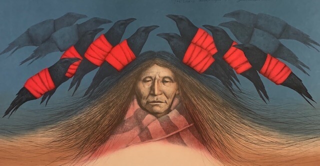 Frank Howell | The Crow Messengers (1984) | MutualArt