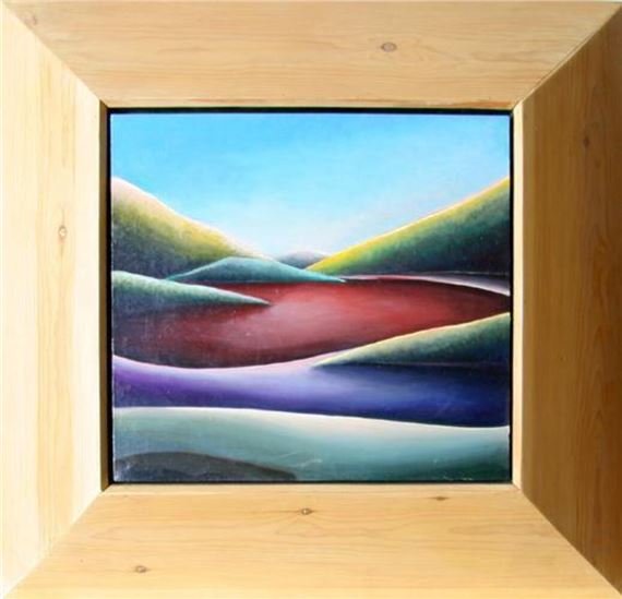 Alan Herman | Red Valley (1985) | MutualArt