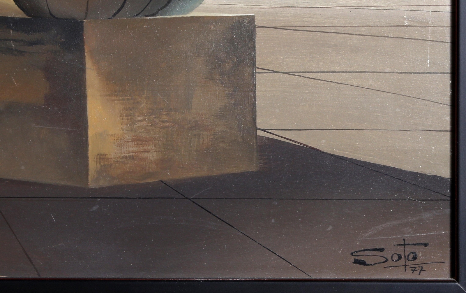 Roberto Soto | Surrealist City Scene (1977) | MutualArt