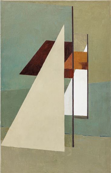 Jozef Peeters | Compositie 2 (Zelfportret (1960) | MutualArt