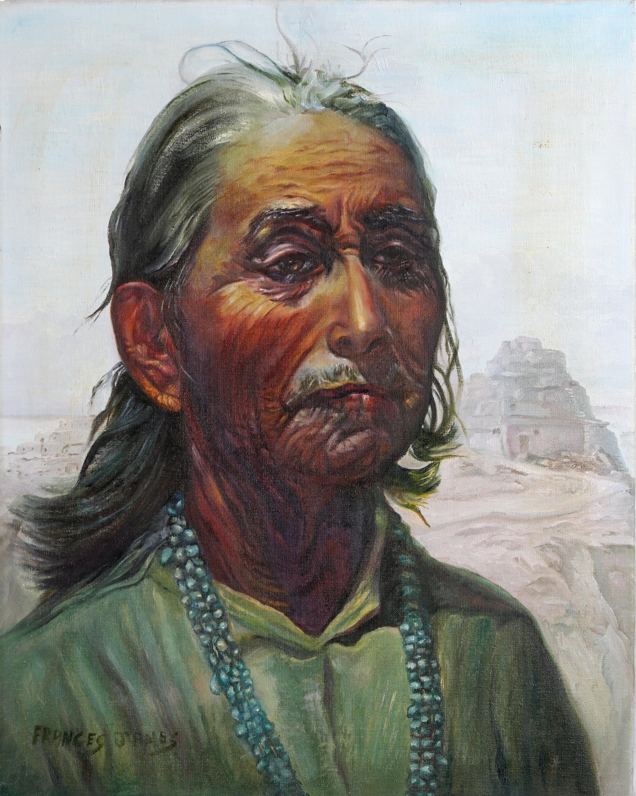 Frances James | Portrait of an Old Man in the Desert (2020 - 2024 ...