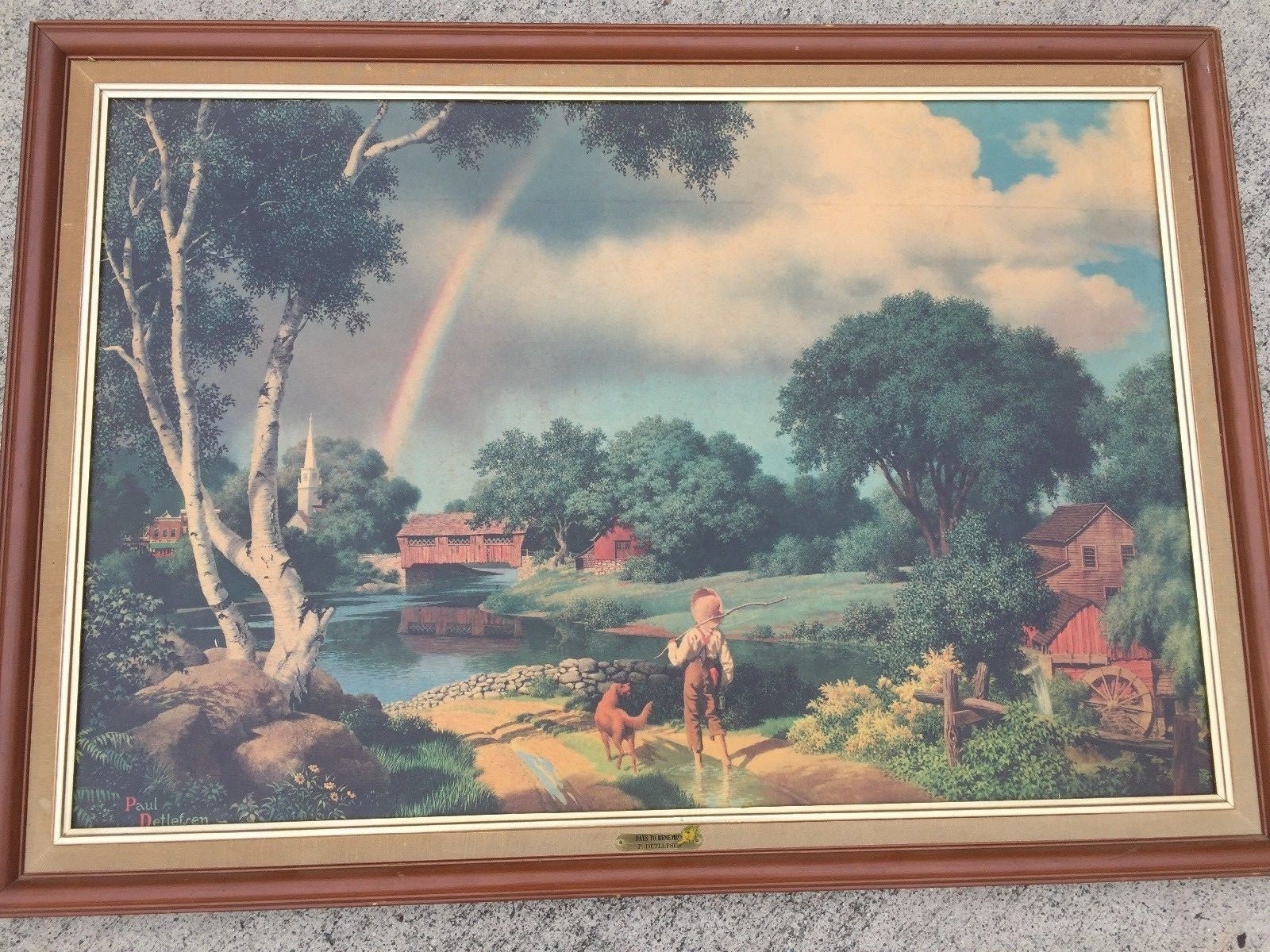Paul Detlefsen | Antique Sofa Wall Art SONG OF THE SOUTH Uncle Remus ...