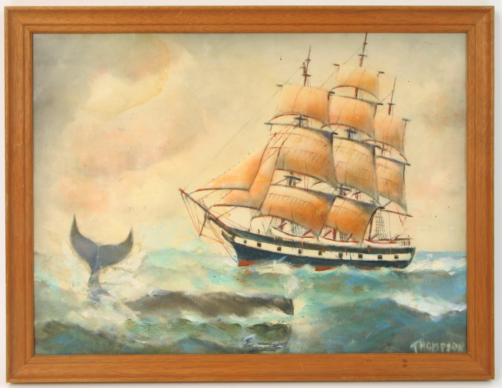 Ellery Thompson | SUPERB MASTERPIECE ELLERY THOMPSON PAINTING CHARLES ...