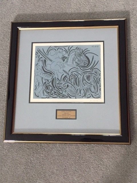 Pablo Picasso | Picador Goading Bull | MutualArt