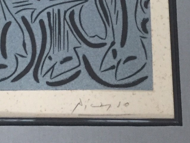 Pablo Picasso | Picador Goading Bull | MutualArt