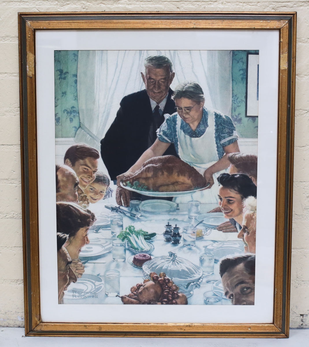 Norman Rockwell | Photo Lithograph Four Freedoms Series (1943) | MutualArt