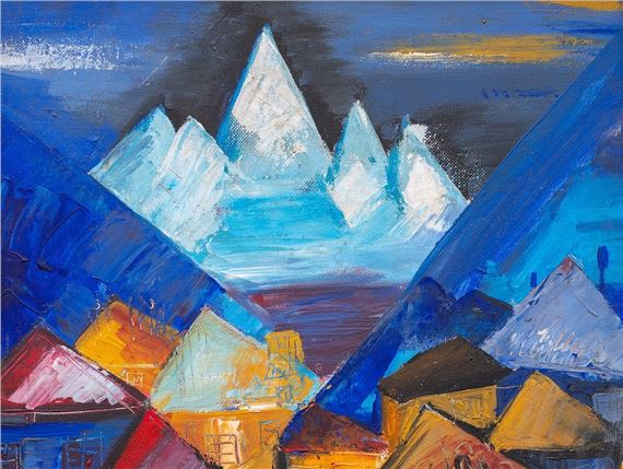Laxman Pai | Kashmir (1965) | MutualArt