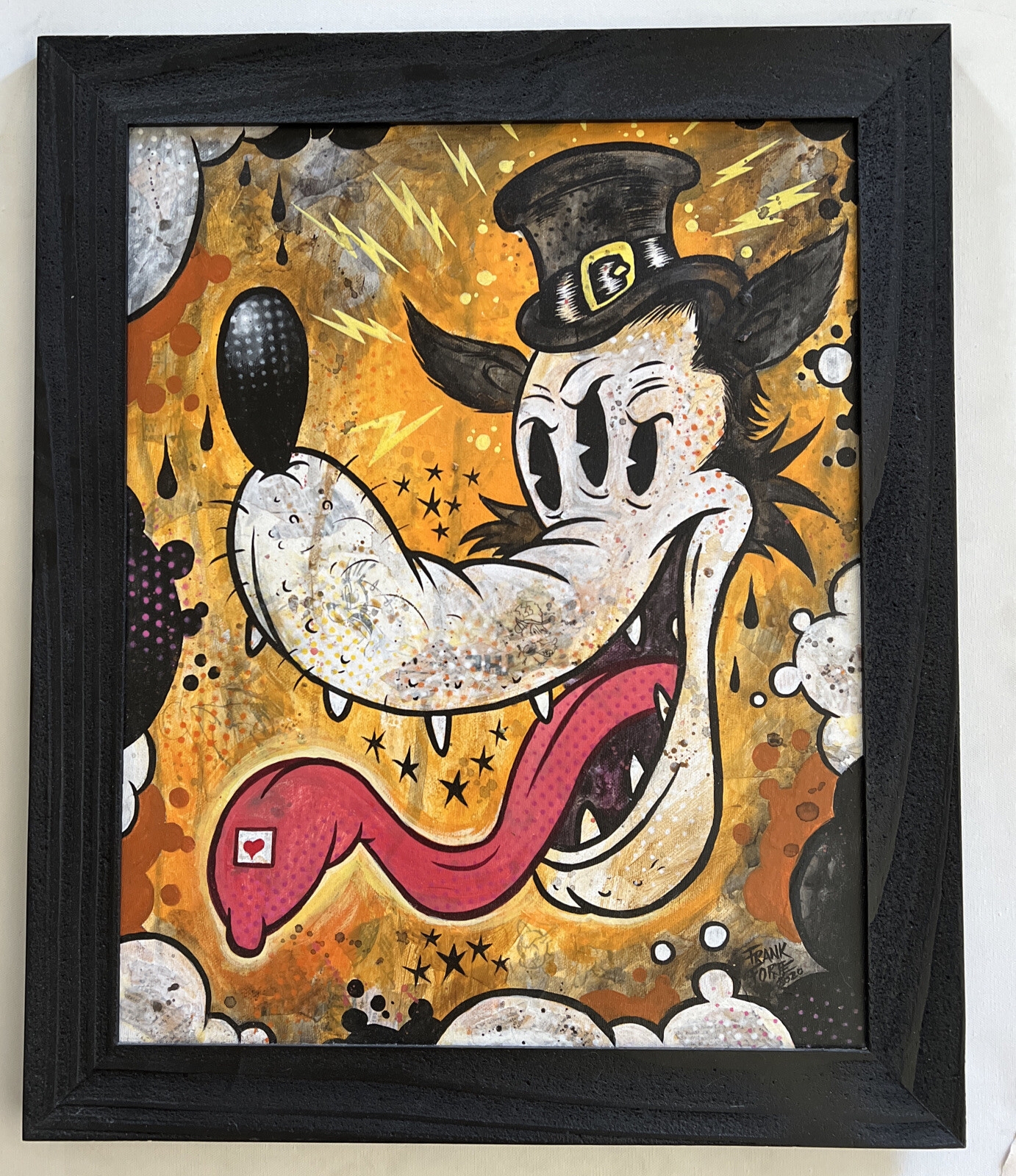 Frank Forte | THE ORANGE WOLF (2018) | MutualArt