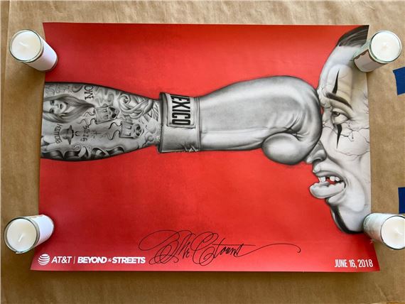 Mister Cartoon | MISTER CARTOON x BEYOND THE STREETS 2018 Print (2018 ...