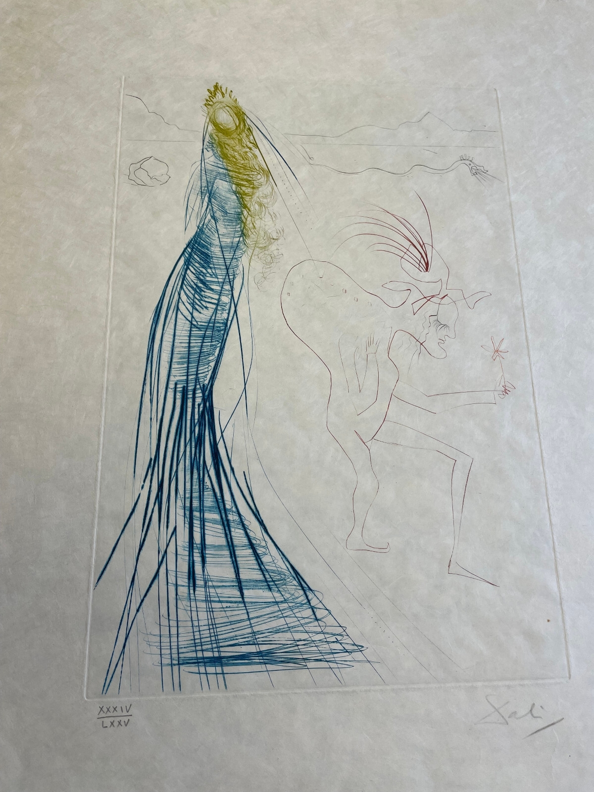 Salvador Dalí | Frocin, The Bad Dwarf (1971) | MutualArt