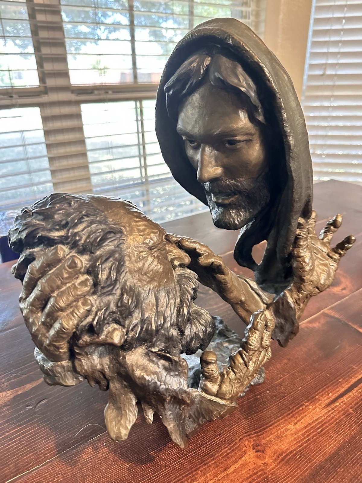 Mark Hopkins | Mark Hopkins Faith Bronze Sculpture (2017 - 2025 ...