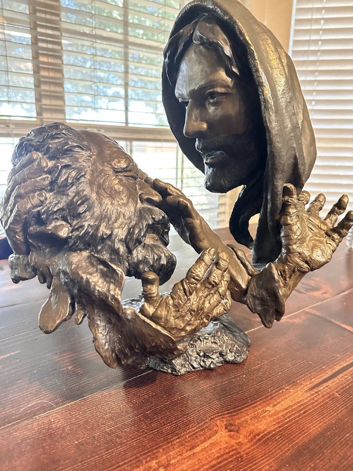 Mark Hopkins | Mark Hopkins Faith Bronze Sculpture (2017 - 2025 ...