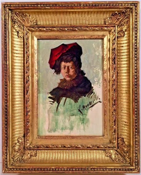 Louis Charles Moeller | Signed Oil On Canvas w/ Gallery | MutualArt