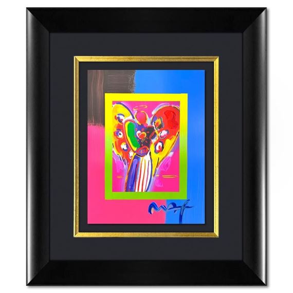 Peter Max | Angel with Heart | MutualArt
