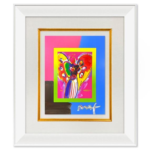 Peter Max | Angel with Heart | MutualArt