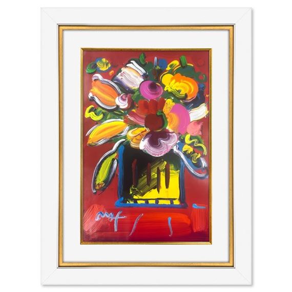 Peter Max | Flowers 2 | MutualArt
