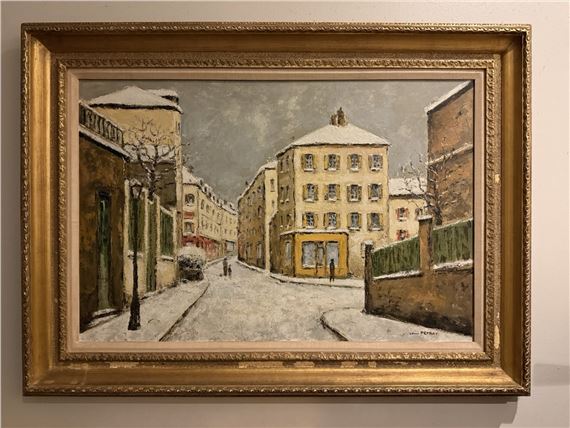 Louis Peyrat | Large Mid Century Wally Findlay Galleries Paris ...