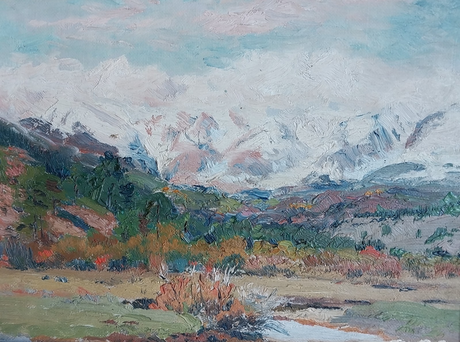 Alfred R. Mitchell | Original Vintage CA Post Impressionist Landscape ...