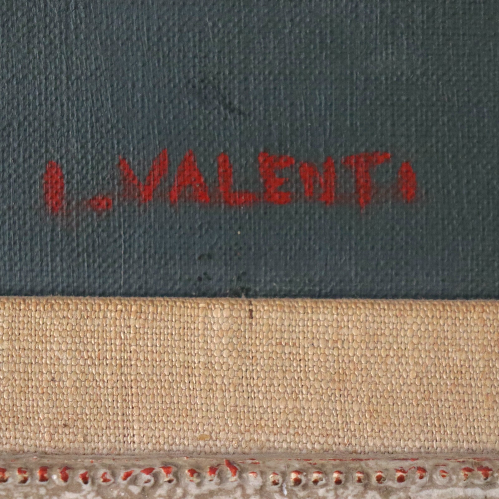 Italo Valenti | 1950s Italo Valenti Modernist Painting Italian Modern ...