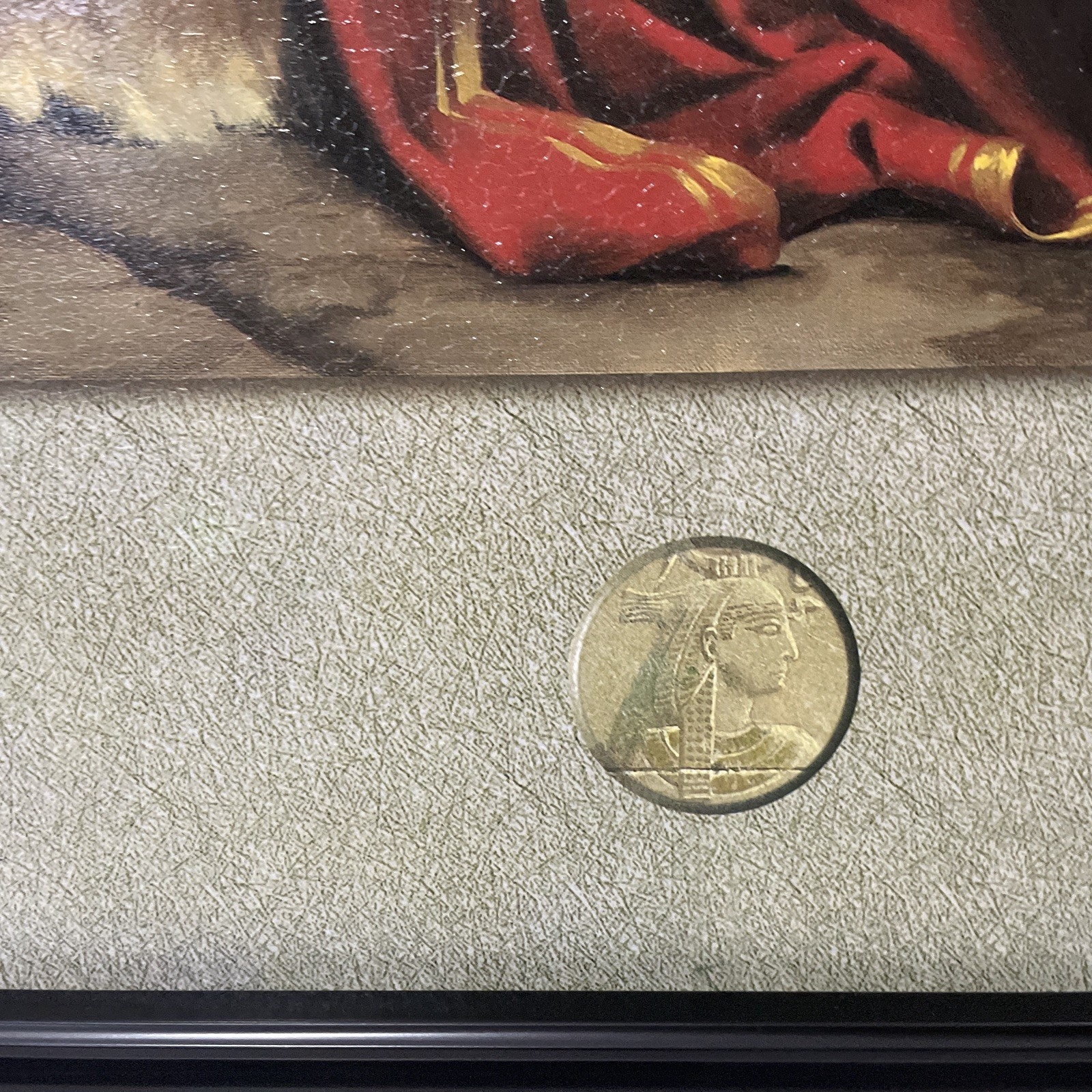 Maher Morcos | Egyptian Princess & Lion (1995) | MutualArt