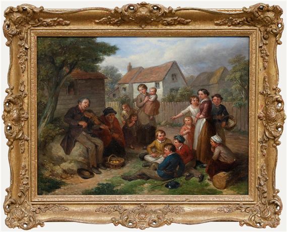 Thomas Webster | The Fiddler (19th Century) | MutualArt