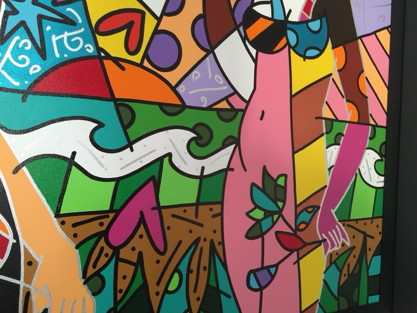 Romero Britto | Eve and Adam (2005) | MutualArt