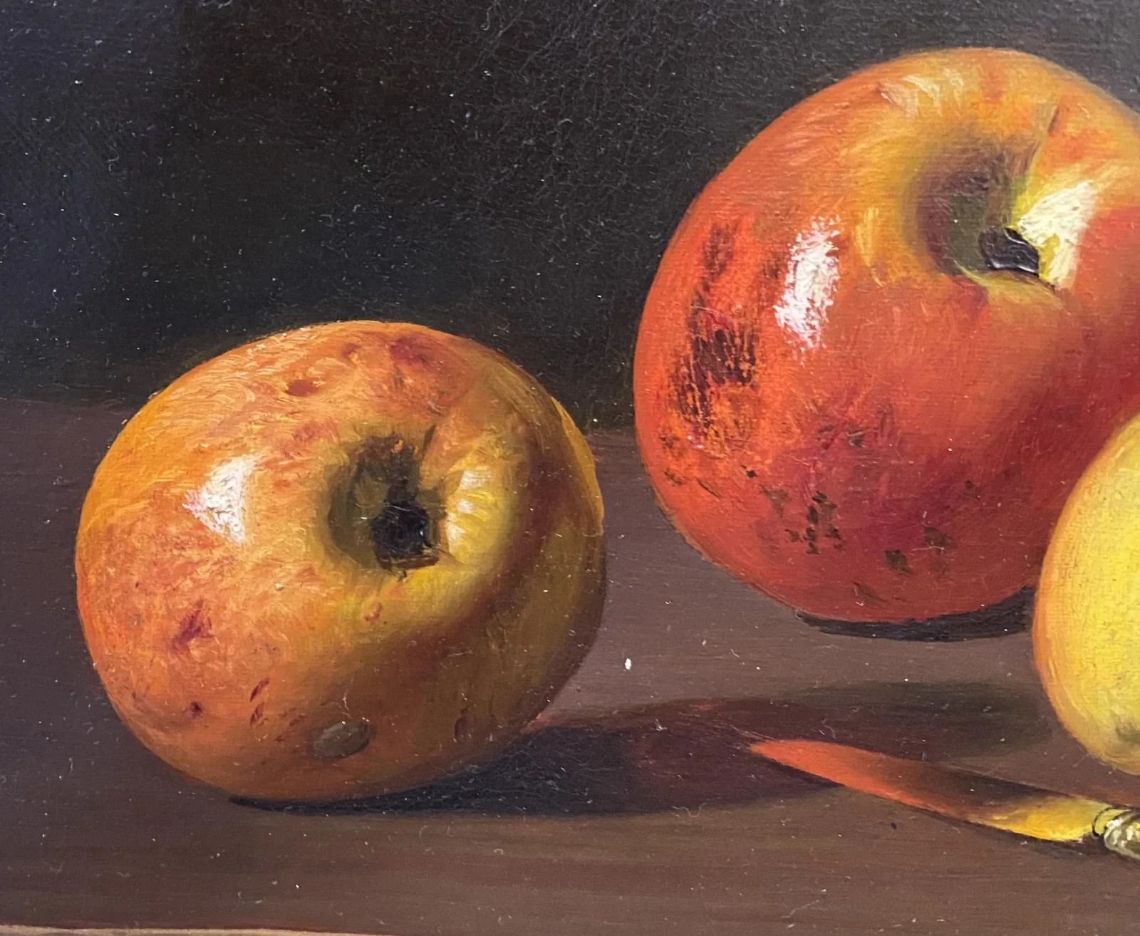 Andrew John Henry Way | Still Life with Apples (1883) | MutualArt