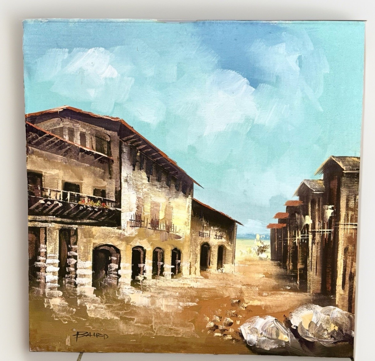 Mitch Baird | Baird Southwestern Architecture Painting 24 Mission ...