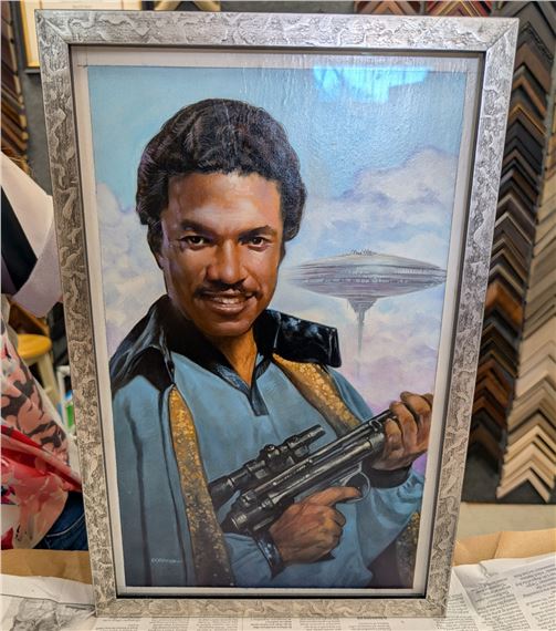 Dave Dorman | One-of-a-Kind Original Oil Painting of Lando Calrissian ...