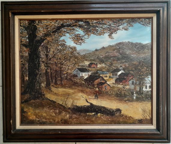 Robert Lebron | UPSTATE NY LANDSCAPE (1970) | MutualArt